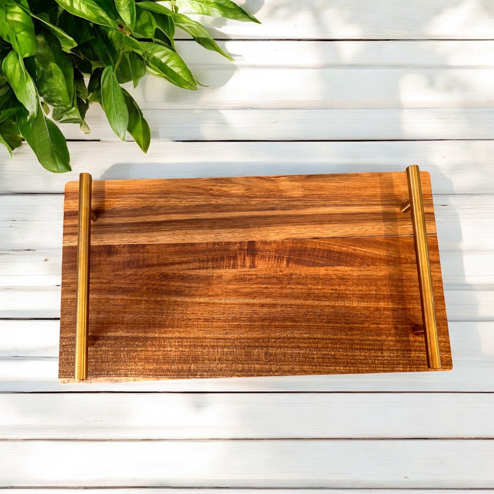 Personalized House Photo Engraved Tray – Custom Acacia Wood Serving Tr ...