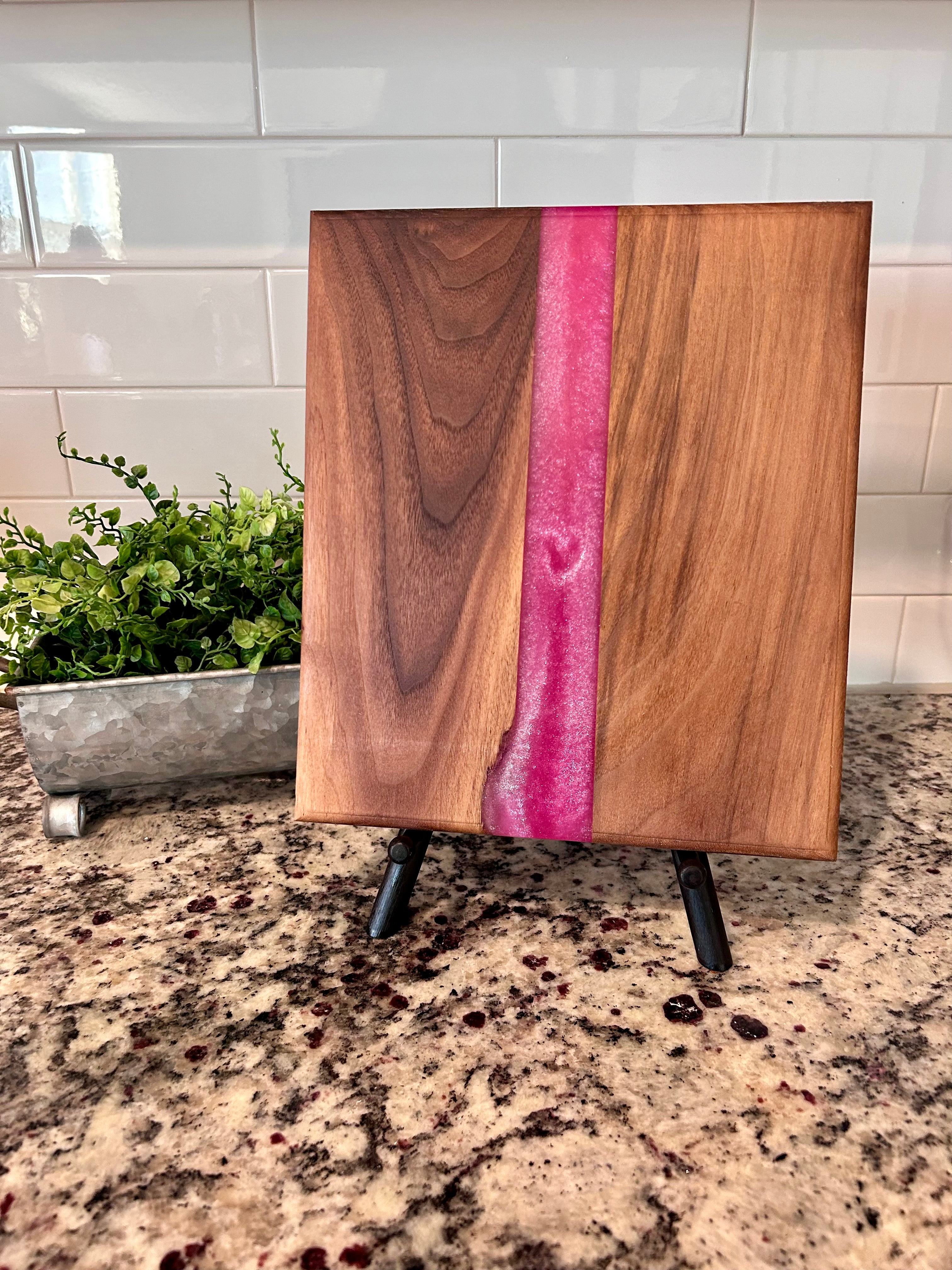 River Epoxy Cutting Board | Oh Elly Designs