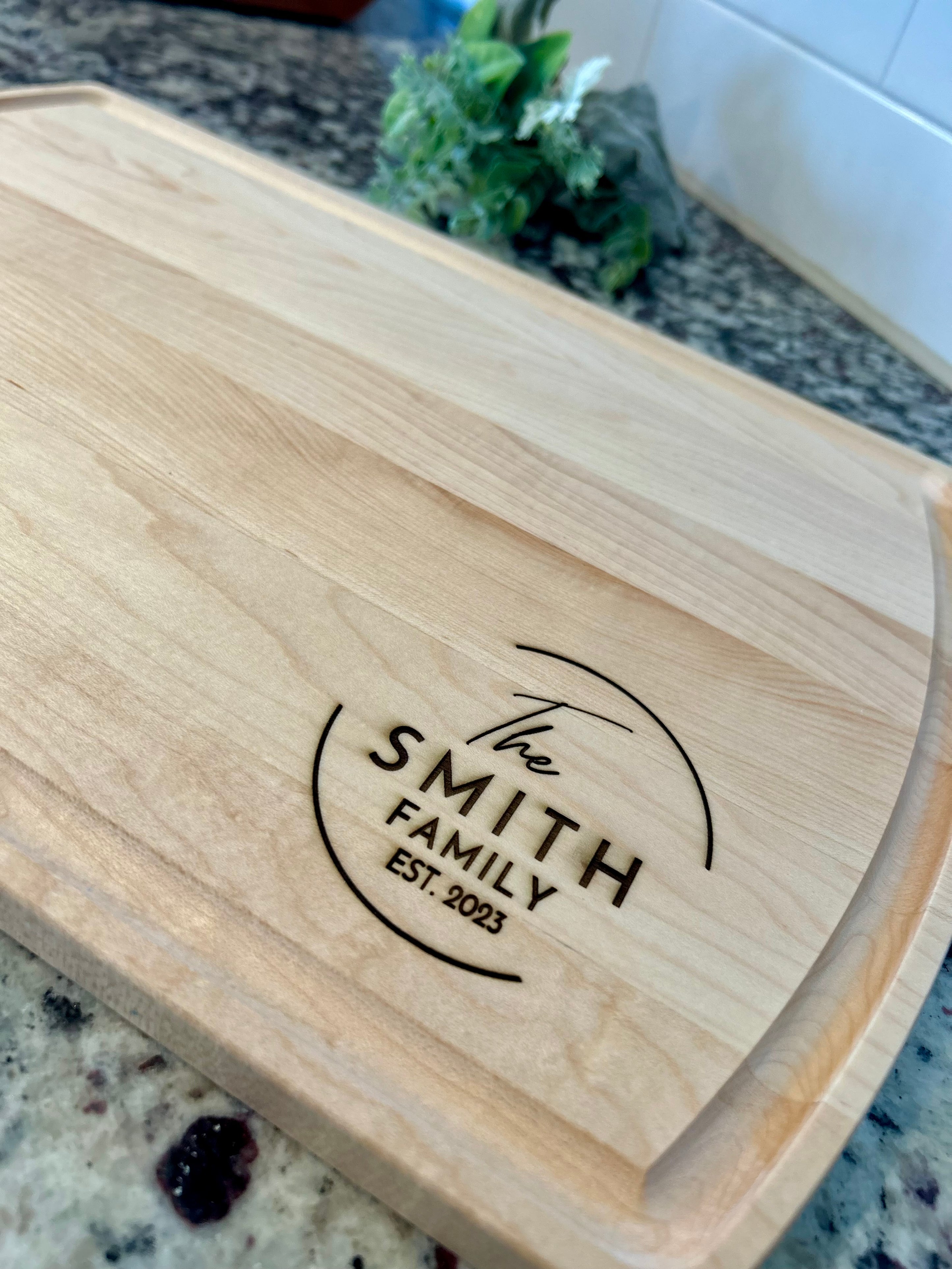Personalized Wood Cutting Boards | Oh Elly Designs