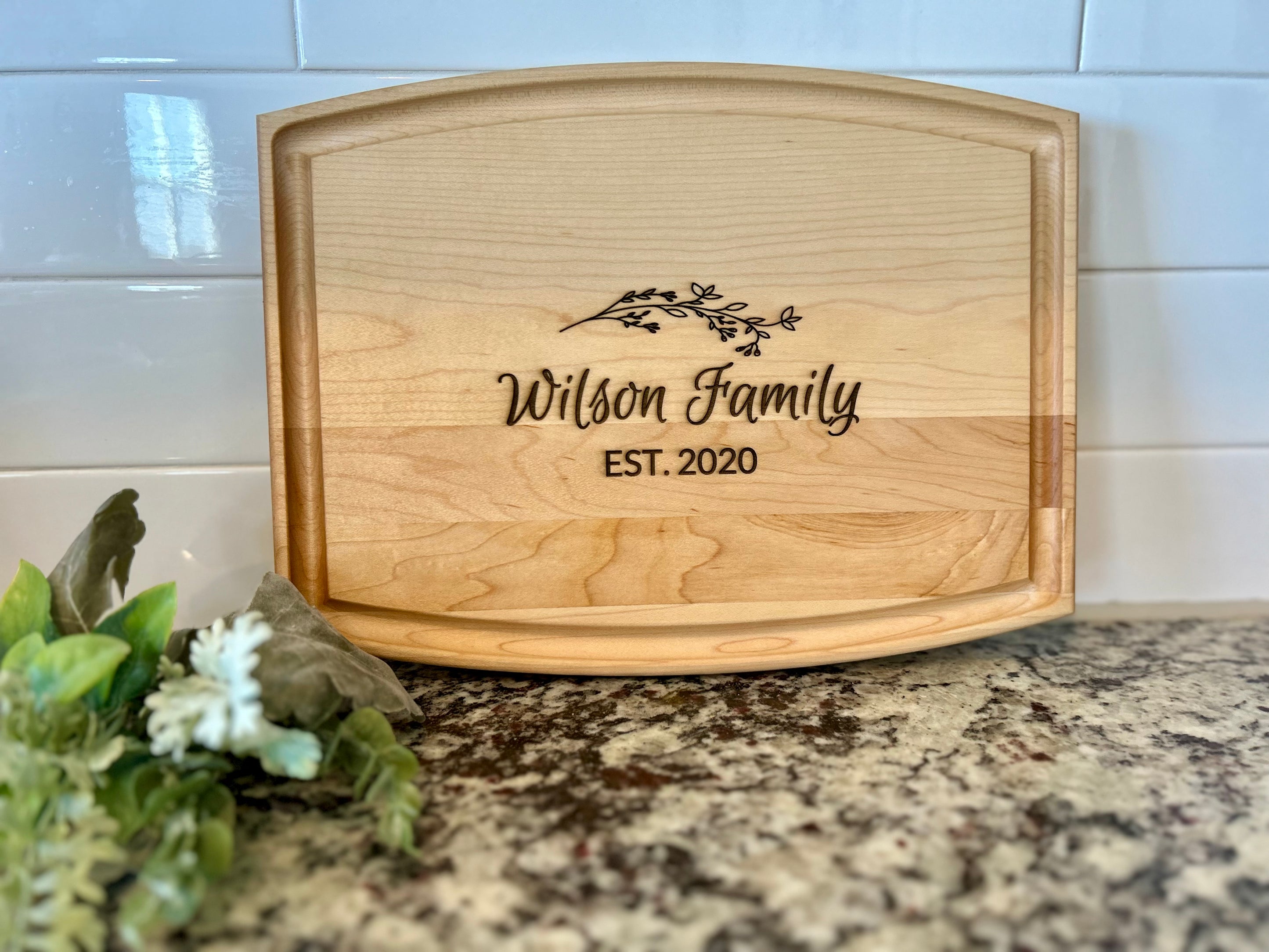 Personalized Wood Cutting Boards | Oh Elly Designs