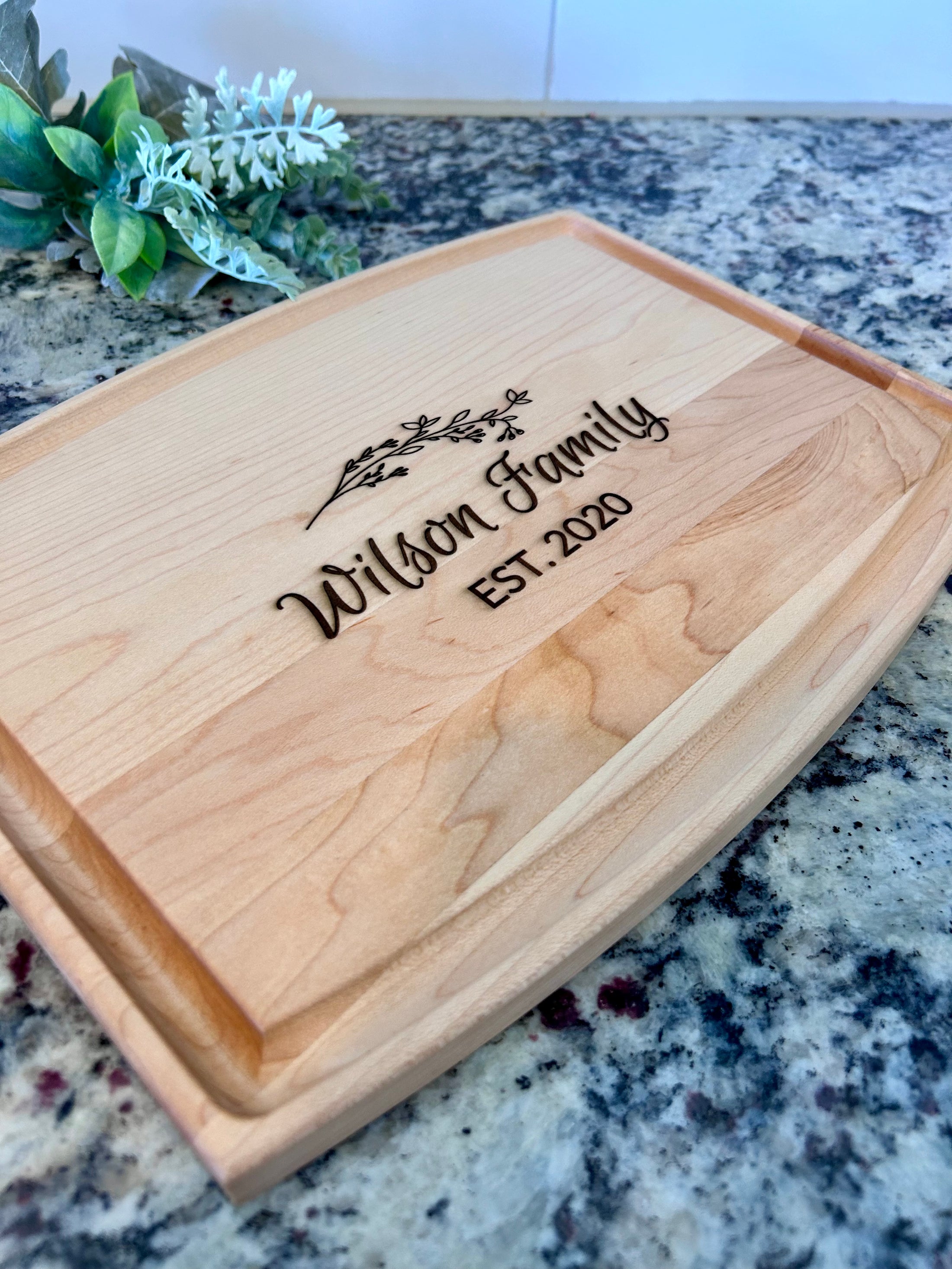 Personalized Wood Cutting Boards | Oh Elly Designs